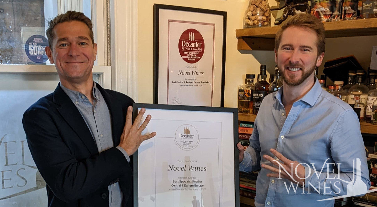 Novel Wines is named Best Specialist Retailer - Central & Eastern Euro